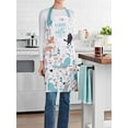 Mainstays Chef Kitchen Apron, 28" x 32" Cat Cotton Bib Apron with ...