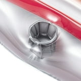 Bluescape Inflatable Pool Float for Adults, Silver, Comfortable Lounge ...