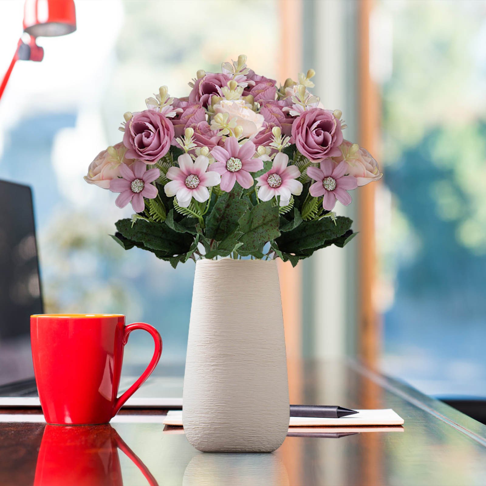 Click here for Boovnll Artificial Flowers  Imitation Flower Home... prices