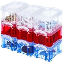 Casewin 3-Tier Transparent Stackable Adjustable Compartment Slot ...