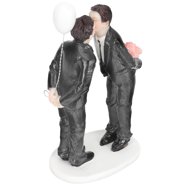 Cake Topper Decor, Wedding and Anniversary, Frosted Crystal Stair ...