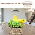 DEEPCRAFF Black Metal Wire Fruit Bowl for Kitchen Counter and Living ...