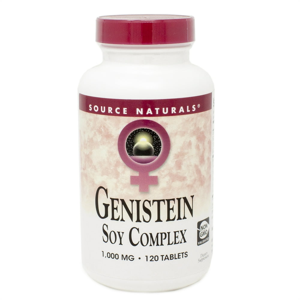 Source Naturals Source Naturals Genistein Soy Complex, 120 ea - Walmart ...