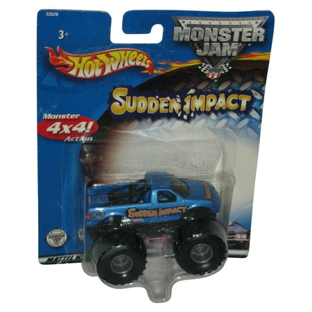 Hot Wheels Monster Jam (2002) Blue Sudden Impact Toy Truck | Walmart Canada