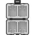 onn Memory Card Storage Case: Securely Store 12 SD/MicroSD/CF Cards w ...