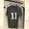 Mainstays Plastic Notched Adult Hangers for Any Clothing Type, Blue ...