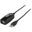 Tripp Lite USB 2.0 Active Extension Repeater Cable, 33 ft, Black, U026 ...