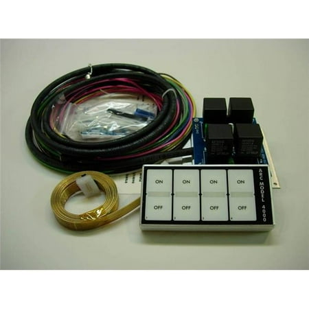 Auto Rod Controls 4000D Controls In-Dash Control Module - 4 Switch ...