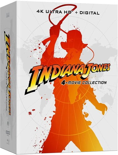 Indiana Jones: 4-Movie Collection (4K Ultra HD + Digital Copy ...