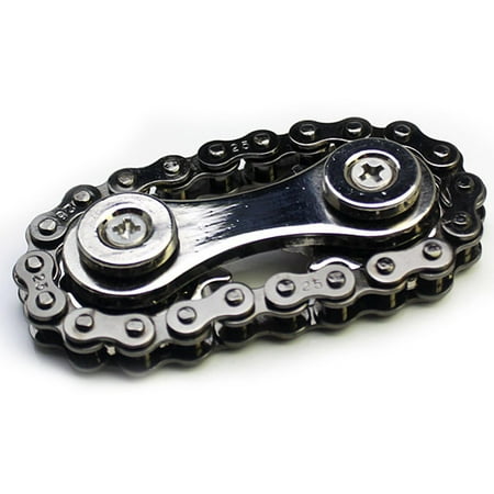 Bike Chain Gear Fidget Spinner Metal Sprocket Chain Fidget Toy ...