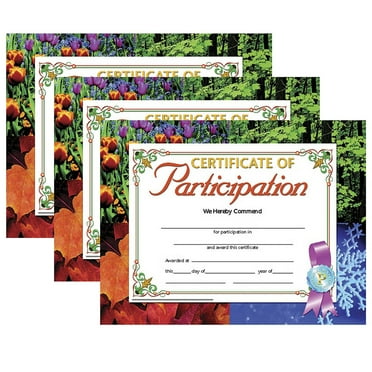 Hayes Achievement Certificate, 8.5" x 11", Pack of 30 - Walmart.com