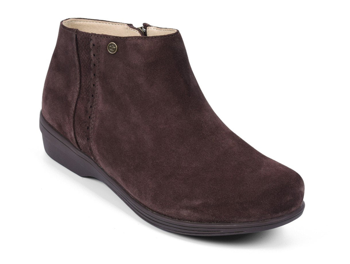 Spenco Manor Wormen's Suede Ankle Boot Women's - Walmart.com