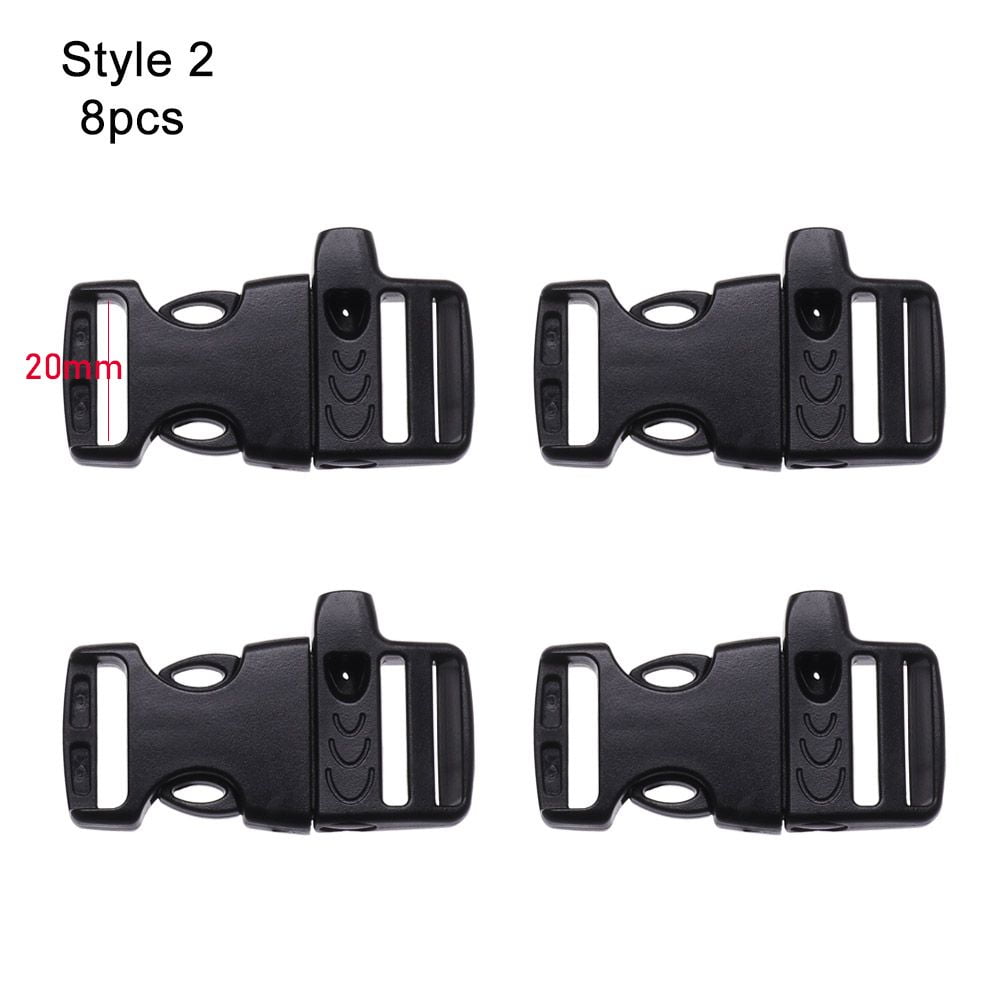 2/4/8pcs Plastic Outdoor Curved Emergency Tool Bag Parts Survival ...