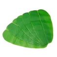 5Pcs Artificial Banana Leaves Large Faux Tropical Leaves Hawaiian Luau ...