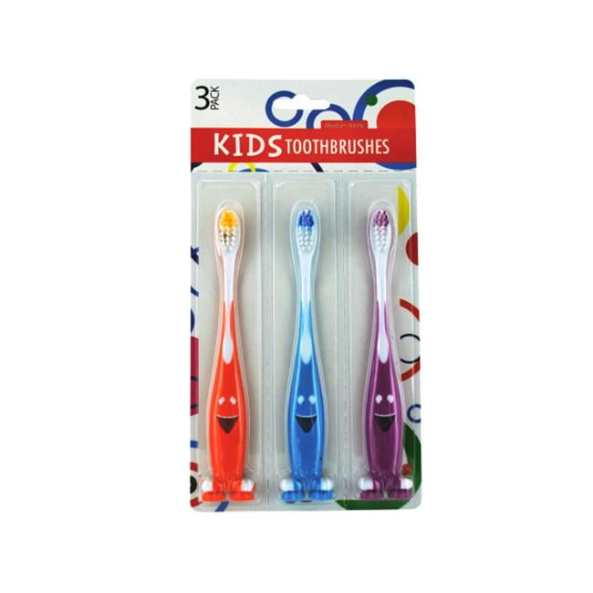 Fun kids toothbrush set - Case of 48 - Walmart.com - Walmart.com