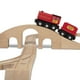 Melissa & Doug Classic Wooden Figure Eight Train Set (22 pcs) - Walmart.com