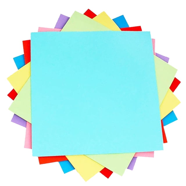 100 pieces colorful origami paper folding paper for DIY project 20x20cm ...
