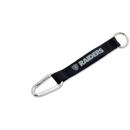 OAKLAND RAIDERS - NFL Oakland Raiders carabineer Lanyard Keychain ...