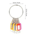 Amosfun 1Set Practical Key Identification Tags for Home Use Assorted ...