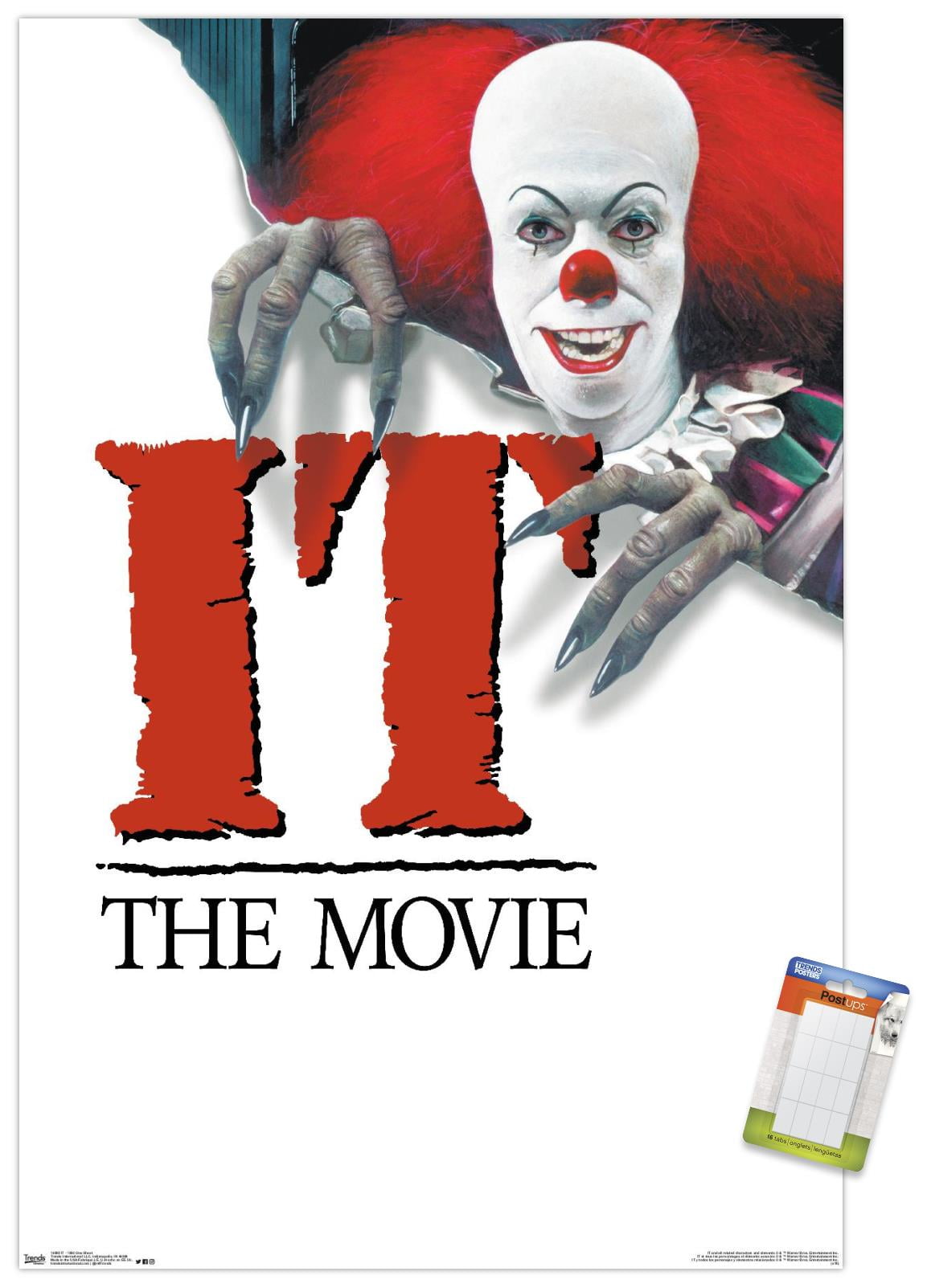 IT - 1990 One Sheet Wall Poster, 22.375" x 34" - Walmart.com