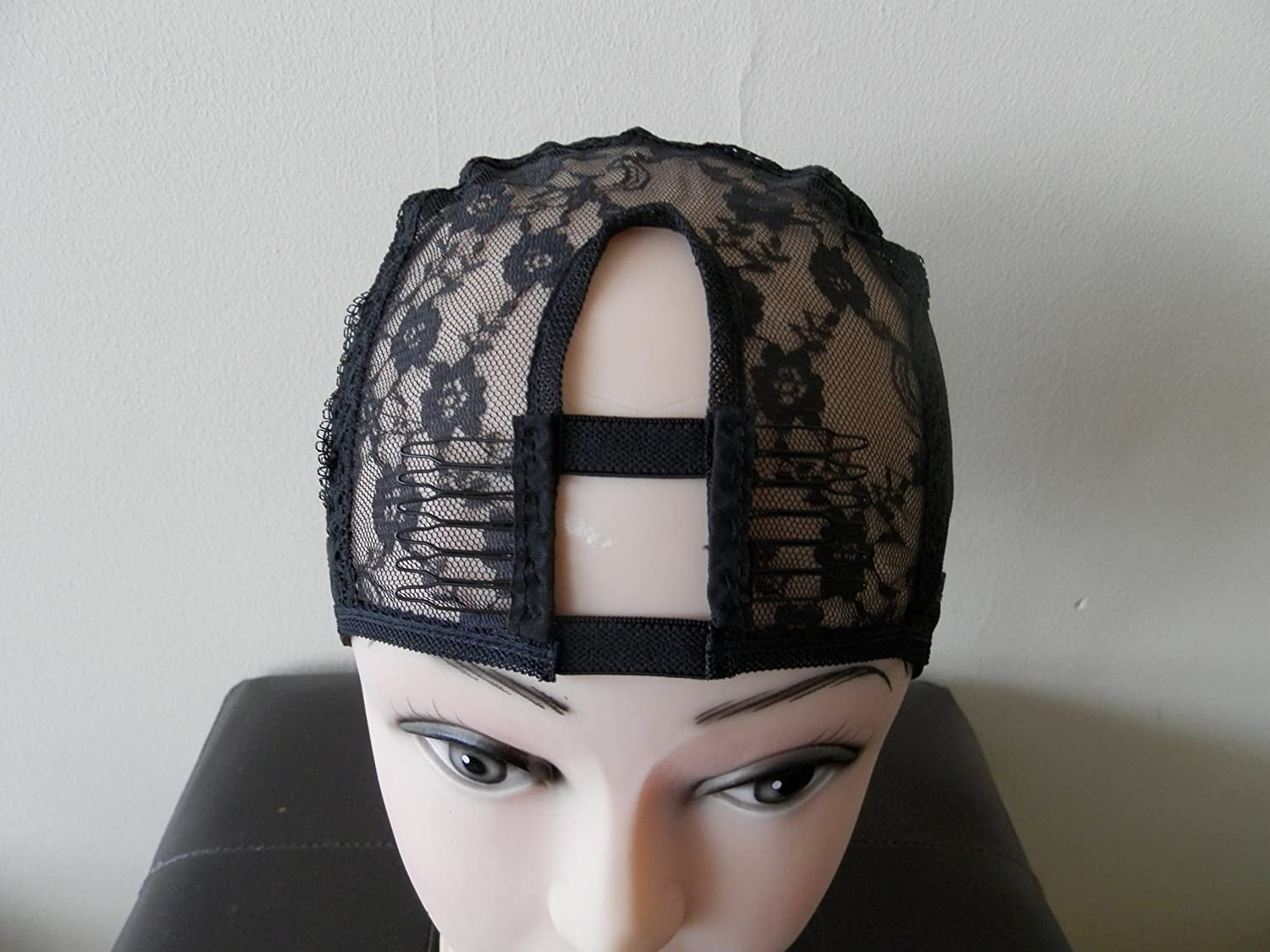 Jagazi Natural's Small Black Middle Upart Weaving Cap with Sturdy ...