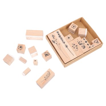 Cocomelon Stamp Set by Creative Kids - 36+ pcs Wooden Stamps Set ...