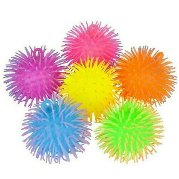 5" TWO TONE PUFFER BALL ( 1 Random Color Per Order ) Tactile Fidget ...