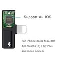 2 Pack Dual Jack Adapter for iPhone, Simyoung 2in1 Lightning Adapter ...