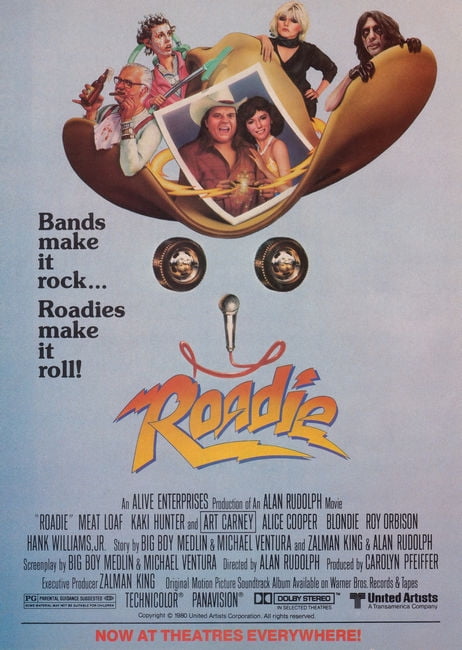 Roadie Movie Poster 24x36 24x36 Unframed, Age: Adults, Rectangle Z ...