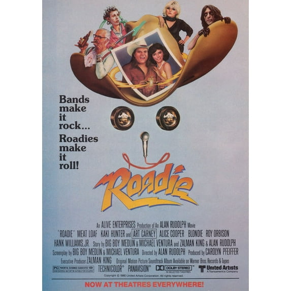 Roadie Movie Poster 16x24 16x24 Unframed, Age: Adults Poster Time ...