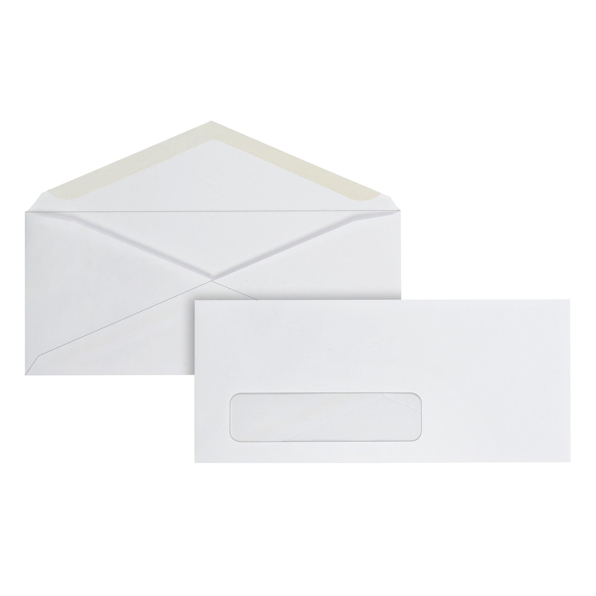 Office Depot® Brand Window Envelopes, Window On Bottom Left, #9, 3 7/8 ...