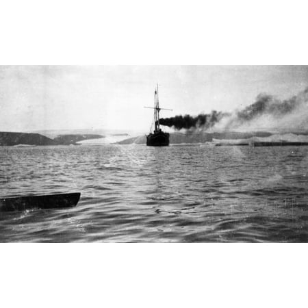Peary Expedition, C1908. /Nrobert Peary'S Ship During An Arctic ...