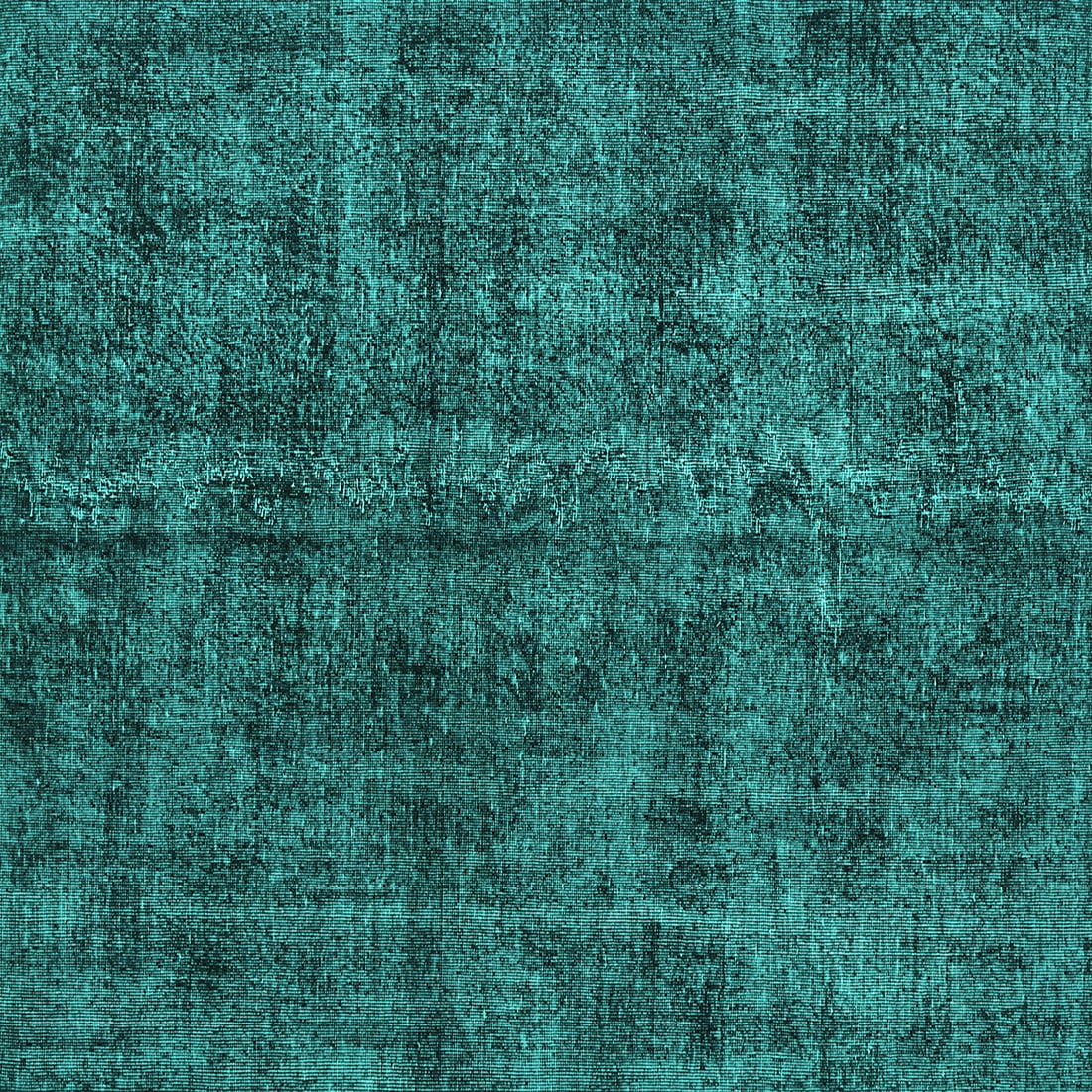 Ahgly Company Machine Washable Indoor Square Persian Turquoise Blue ...