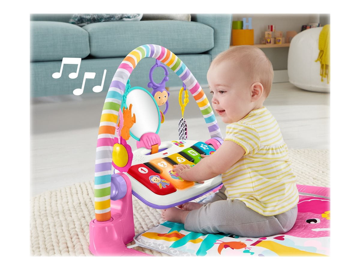 Buy Fisher-Price Deluxe Kick-and-Play Piano Gym, Multicolor (FVY58 ...