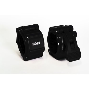 Titan Fitness 2 Pack Olympic Barbell Spring Clips, 50mm Diameter ...