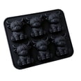 Highland Cows Silicone Mold, 6-Cavity Cute Animal Ice Cube Tray for ...