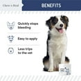 Chew + Heal, Styptic Powder for Dogs Cats Animals, 1.5 oz, Blood Stop ...