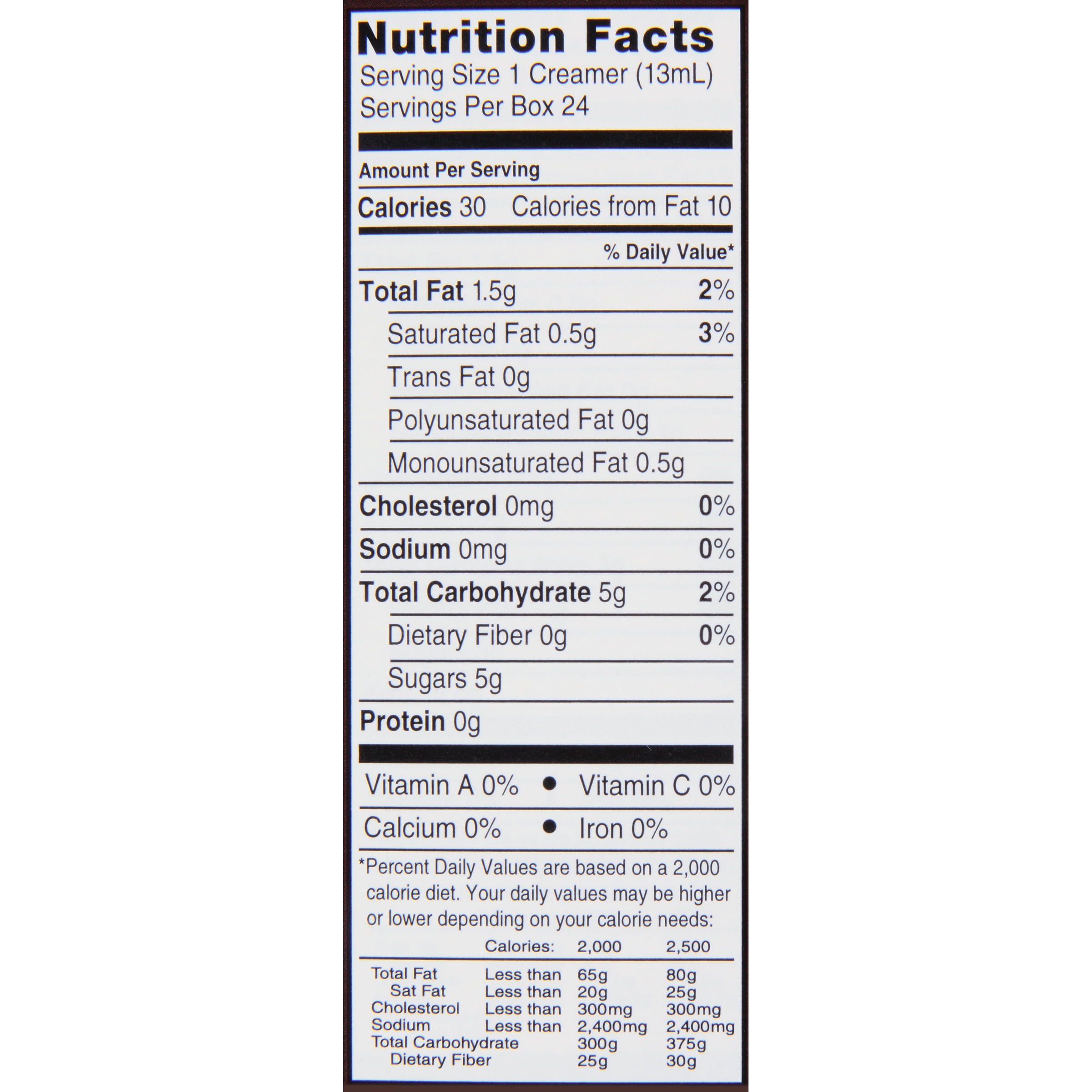 International Delight Coffee Creamer Nutritional Information | Besto Blog