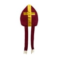 Adult Bishop Priest Pope Hat And Gold Crozier Staff Saint Costume ...