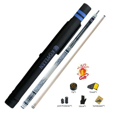 Set of 5 Aska Mixed Length Cues LS, Canadian Hard Rock Maple Billiard ...