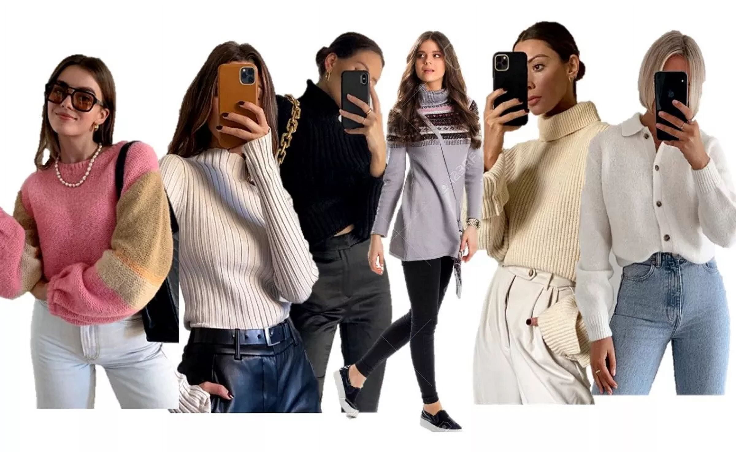 Lote Paca Ropa Frio Nueva Temporada Invierno Dama 10 Piezas | Walmart ...