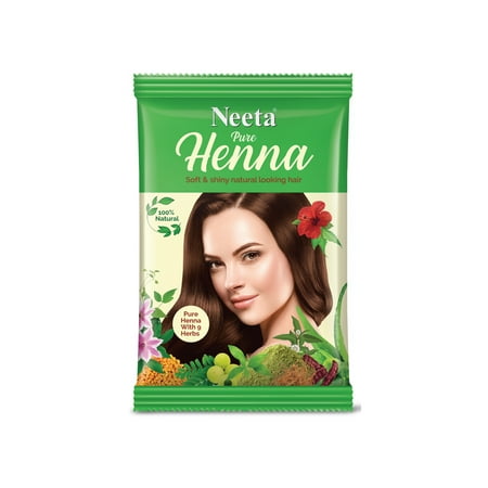 Neeta Pure Henna Soft & Shiny Natural Looking Hair Color | Long Lasting ...