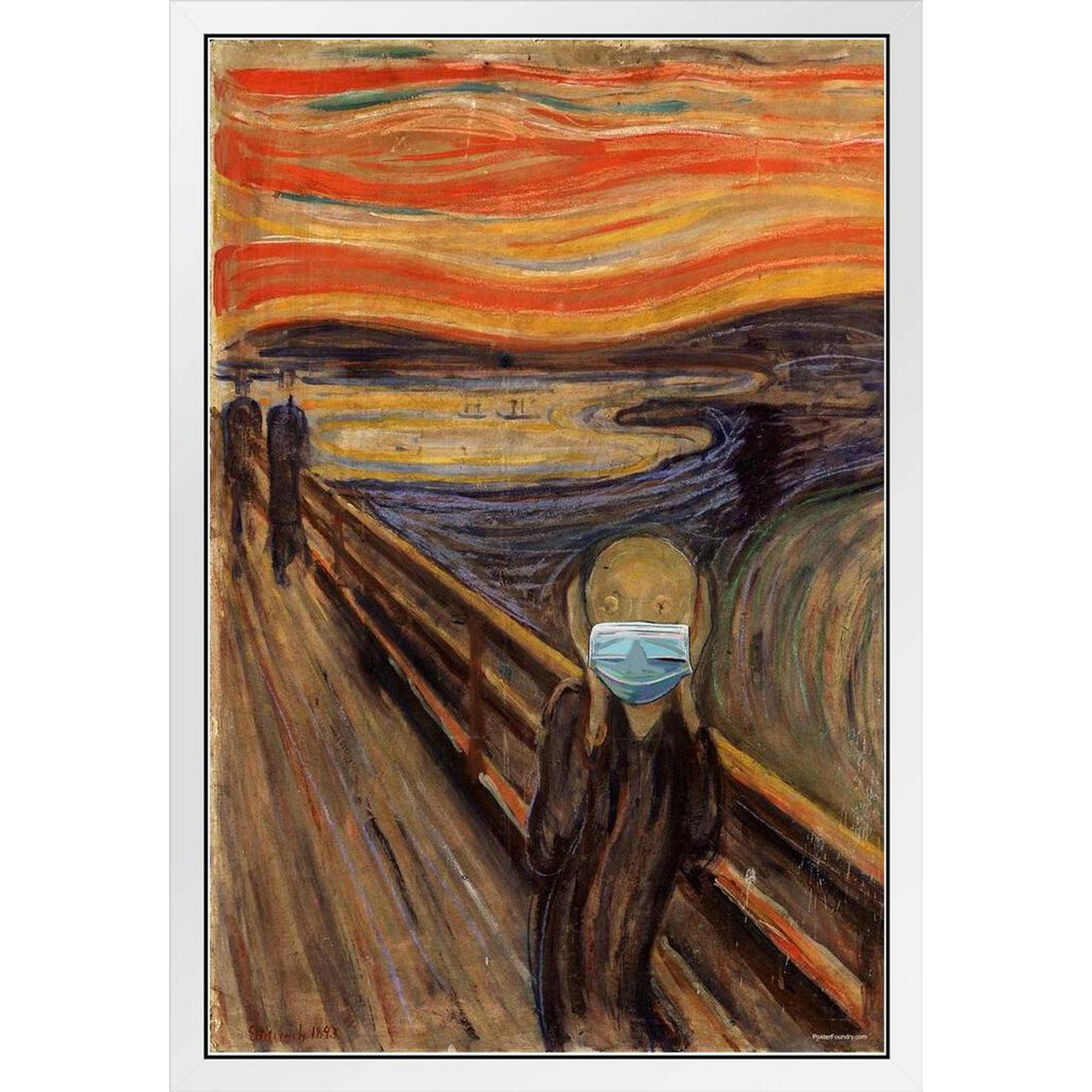 The Scream Painting Parody