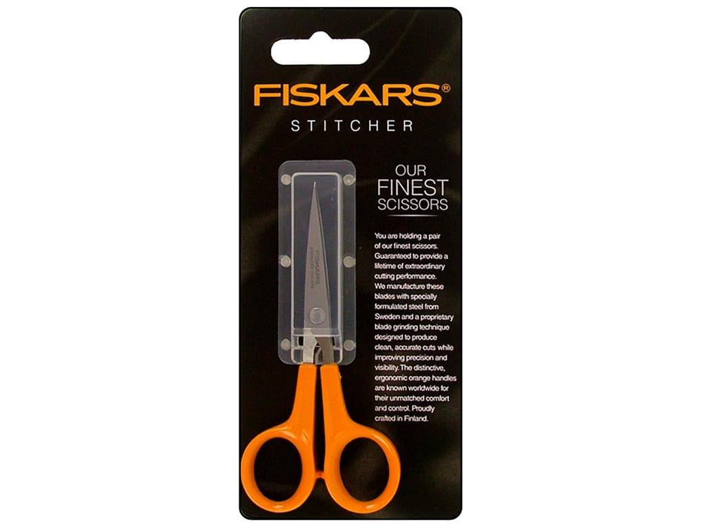 Fiskars 5" Heritage Stitcher Scissors, Orange, 1 Each - Walmart.com