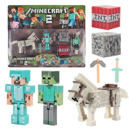 Minecraft Toy Doll Building Blocks Doll Set | Walmart Canada