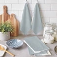 2 Pack Cartoon Whale Kitchen Towels Under the Sea and Clouds Decorative ...
