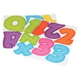 Chevron Funtastic 4" Letters Combo Pack - Walmart.com