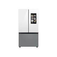 Samsung RF29BB89008M Bespoke 4-Door French Door Fridge, Matte Black, 29 ...