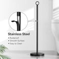 Toilet Paper Holder Stand(with Reserve Function), Free-Standing Spare ...