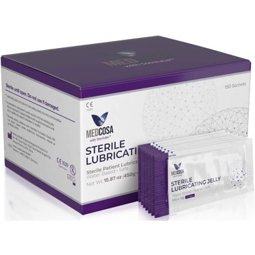 McKesson Lubricating Jelly - Clear, Fragrance-Free Single-Use Lubricant ...